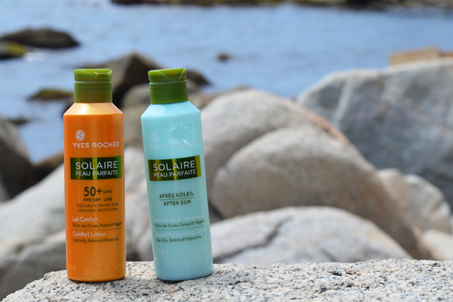 Yves Rocher SPF 50+ Hidratáló naptej és napozás utáni regeneráló ...