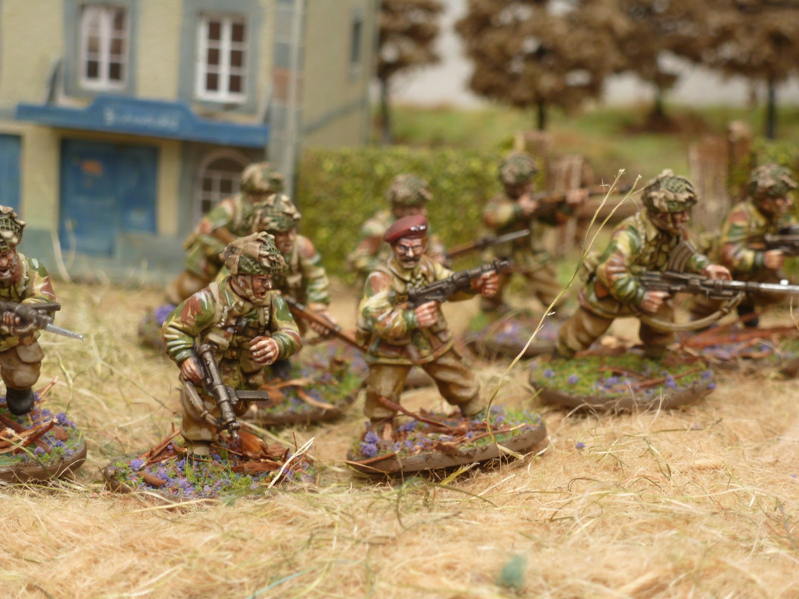 Volley Fire Painting