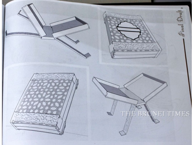 Brunei Cipta Rehal Lipat Jadi Kotak Simpan Al-Quran