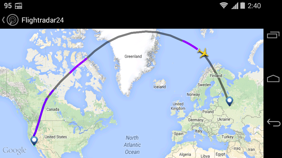 Strange: Interesting Flight Routes