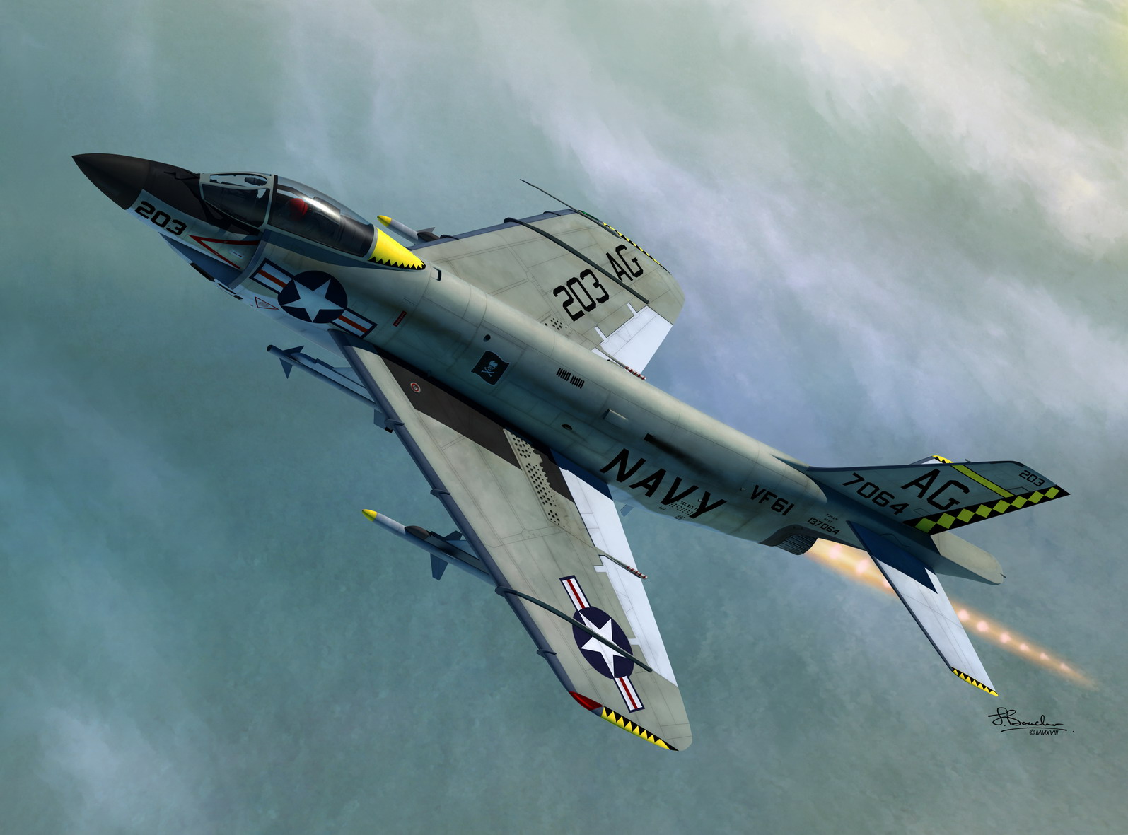 Tailhook Topics: Sword 1/72 F3H Demon Kits