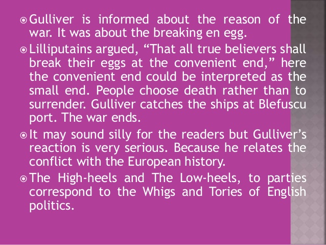 English Literature : Swift's "Gulliver's Travels Complete Analysis & A ...
