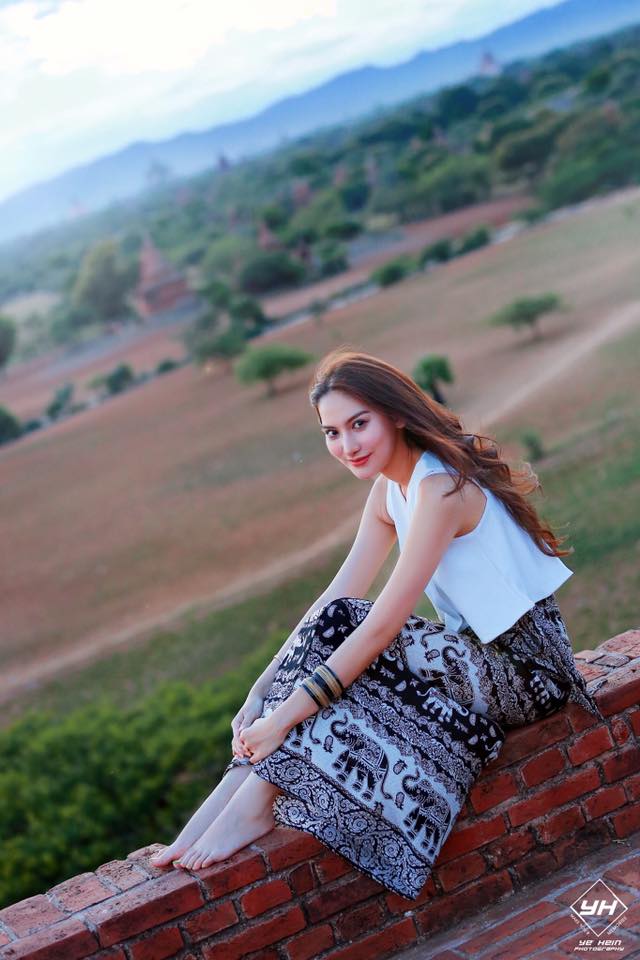 Patricia (aka) Sue Sha Naing Beautiful Moment Photos in Amazing Bagan ...