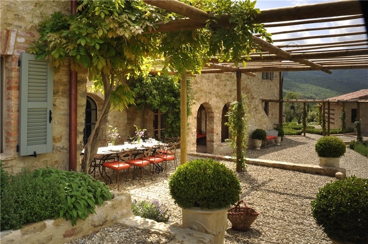 ESTILO RUSTICO: LOS MEJORES PATIOS RUSTICOS