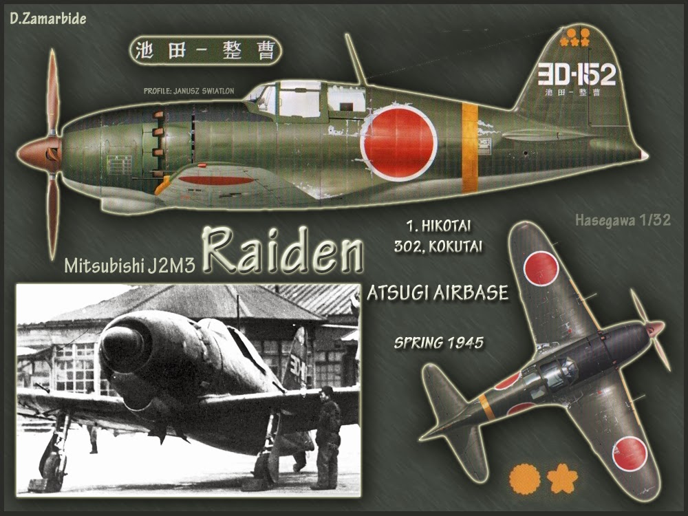 DZModels: Mitsubishi J2M3 Raiden