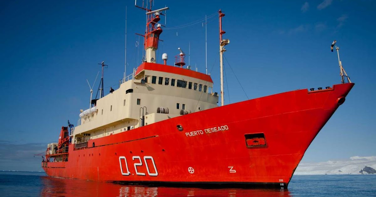 Vessel of Interest | наблюдаемое судно: Argentine Navy research vessel ...