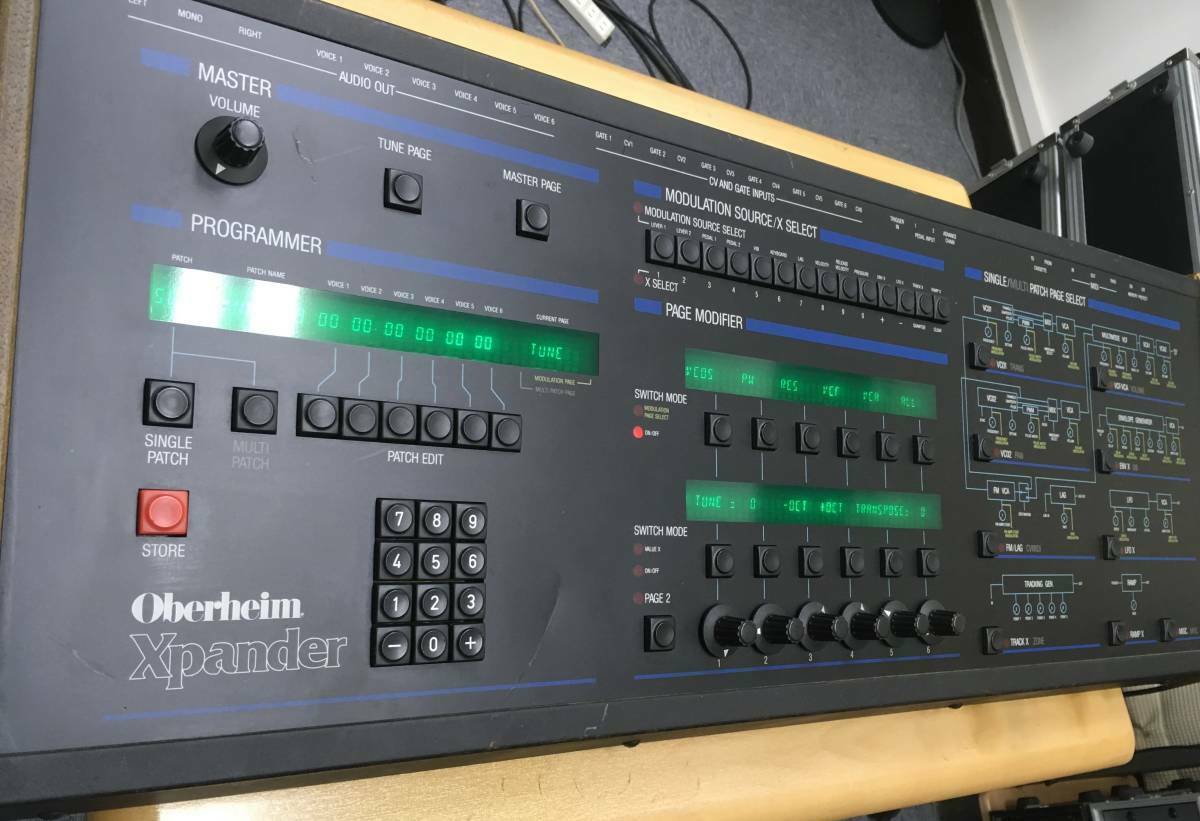 MATRIXSYNTH: OBERHEIM Xpander Vintage Analog Synthesizer