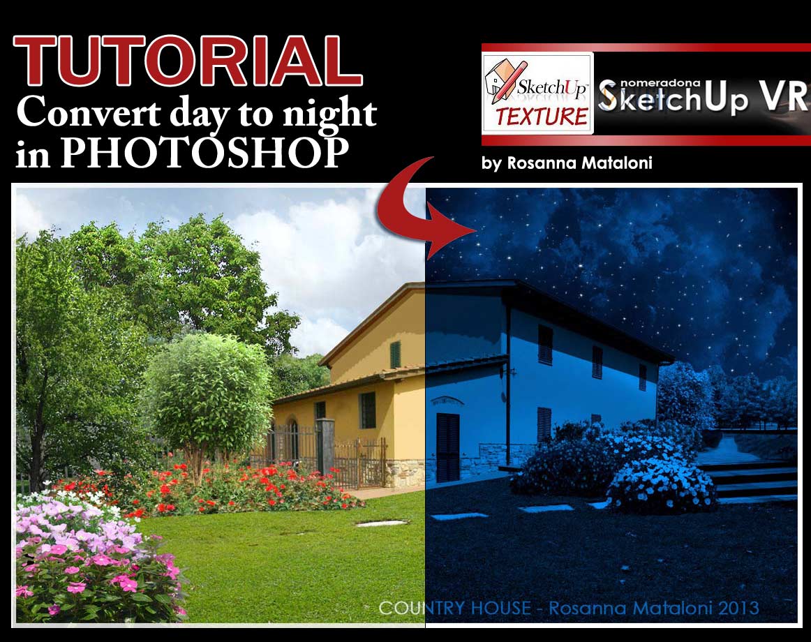 SKETCHUP TEXTURE PS TUTORIAL SKETCHUP TEXTURE PS TUTORIAL