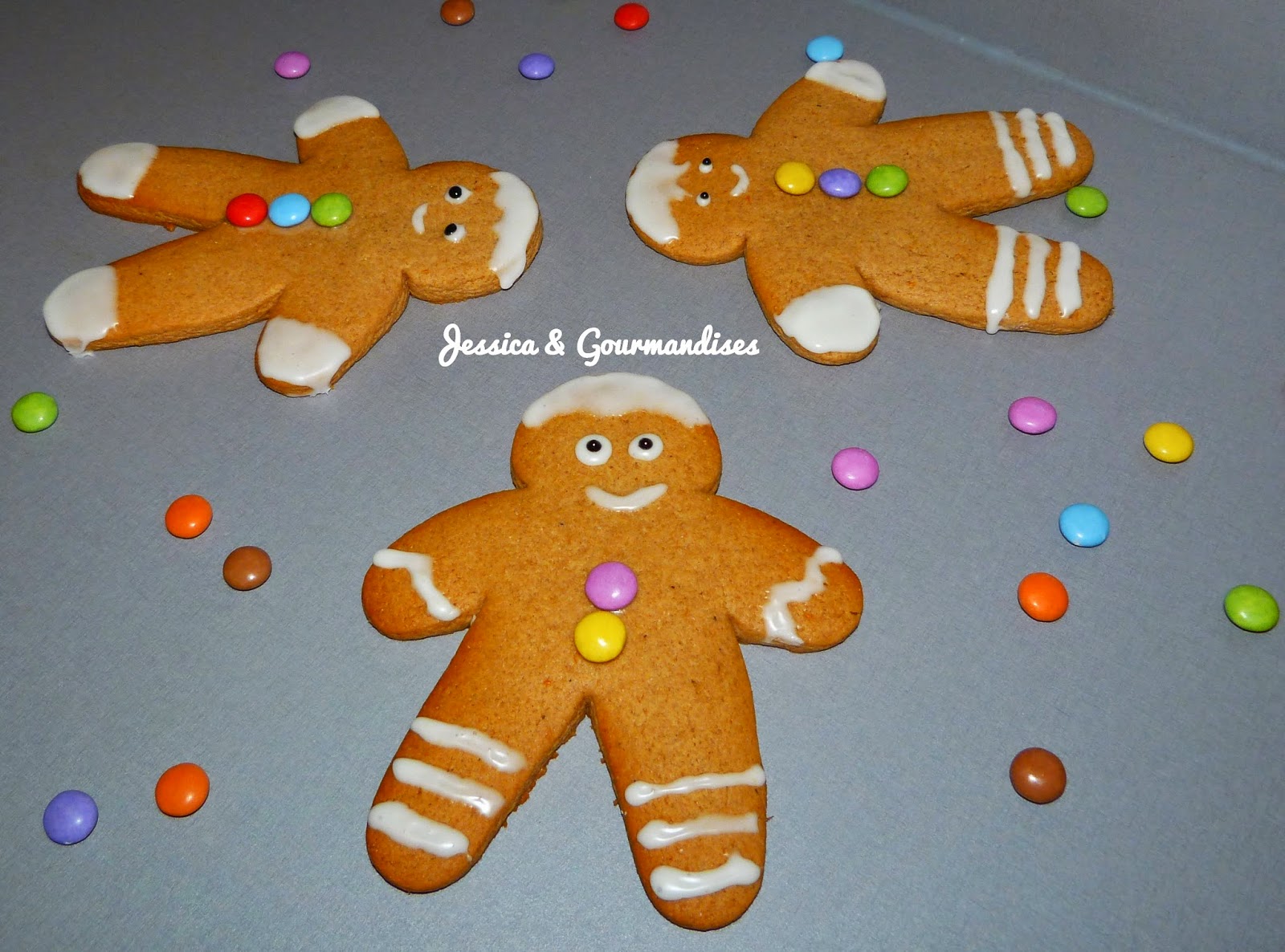 Jessica & Gourmandises: Bonhommes en pain d'épices