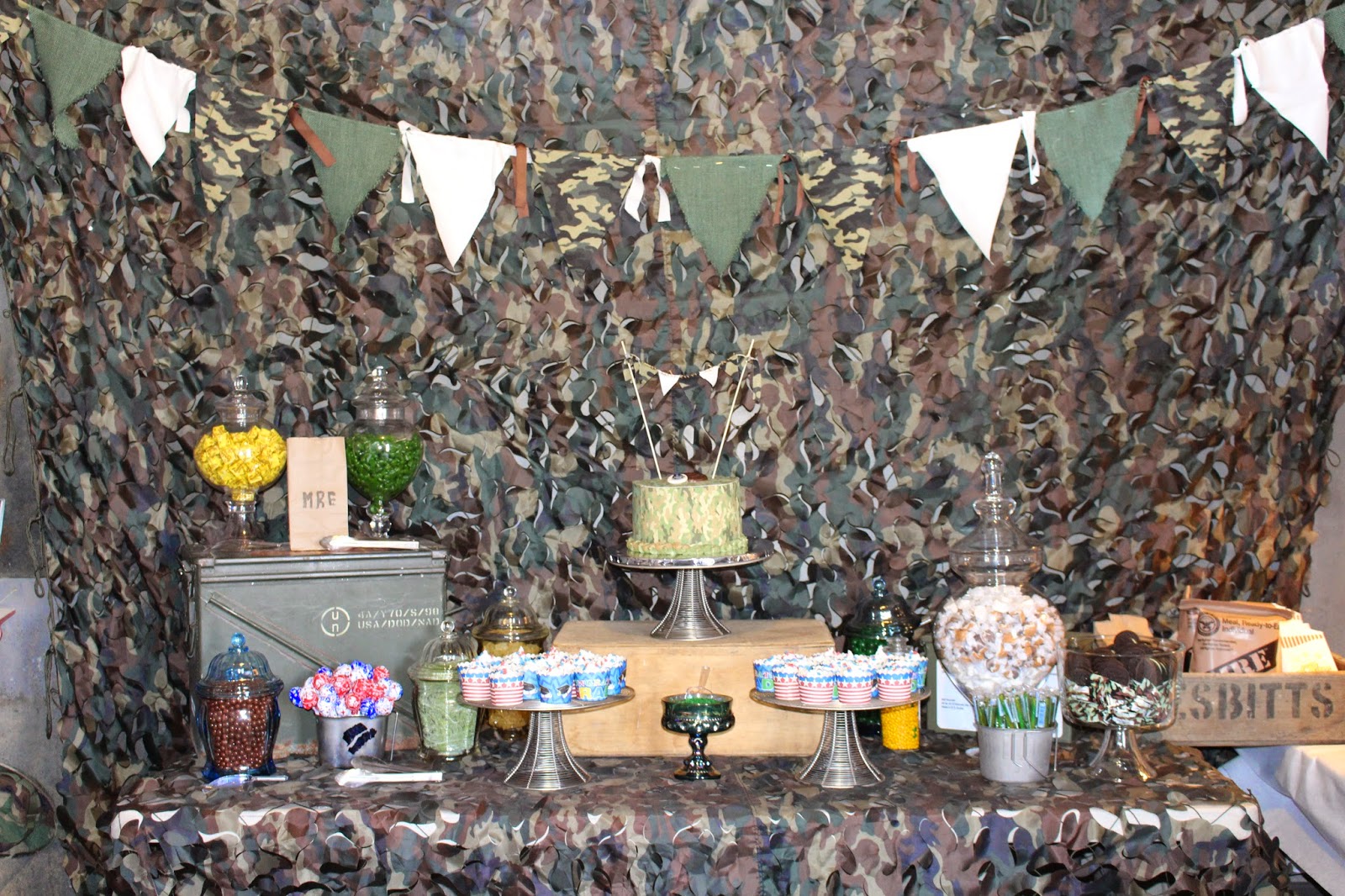 Celebrate My Whimsy: Military Style Camoflauge Party
