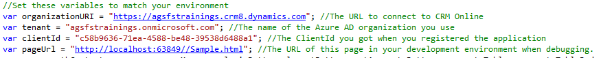 Connecting Dynamics 365 Web api using external HTML page Connecting Dynamics 365 Web api using external HTML page