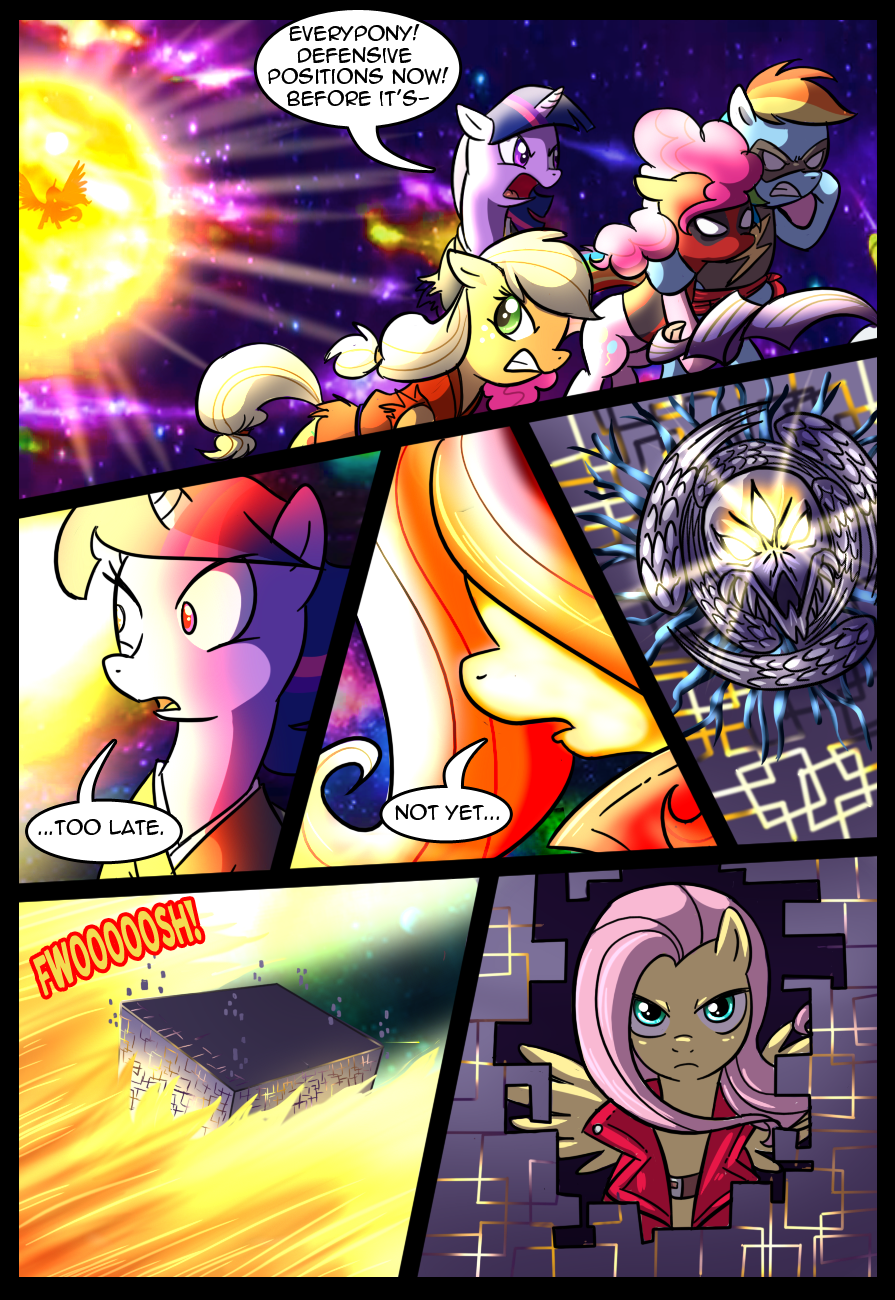 Equestria Daily - MLP Stuff!: Comic: Battle for Equestria (New Page 7+8!)