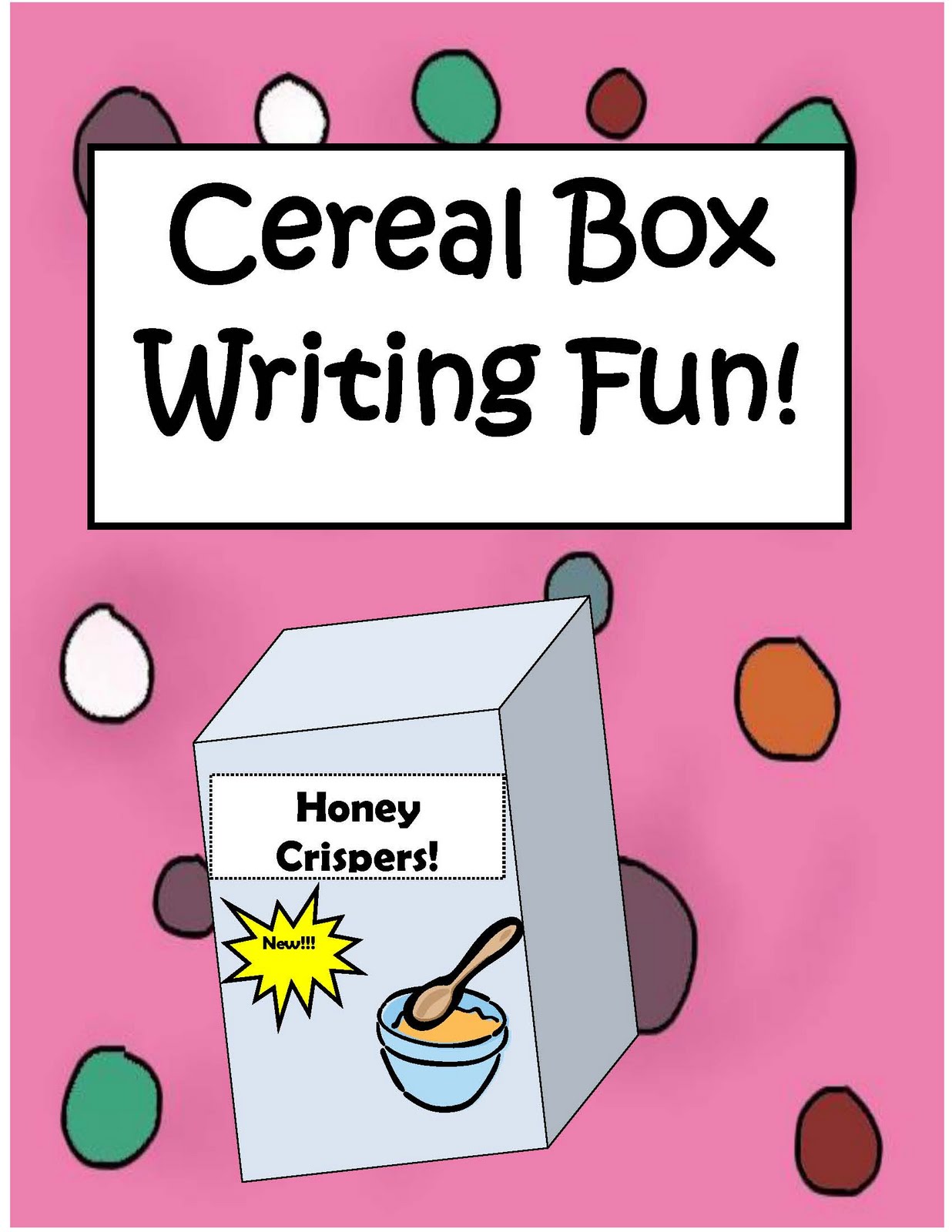 Little Miss Middle School: Cereal Box Writing Fun!