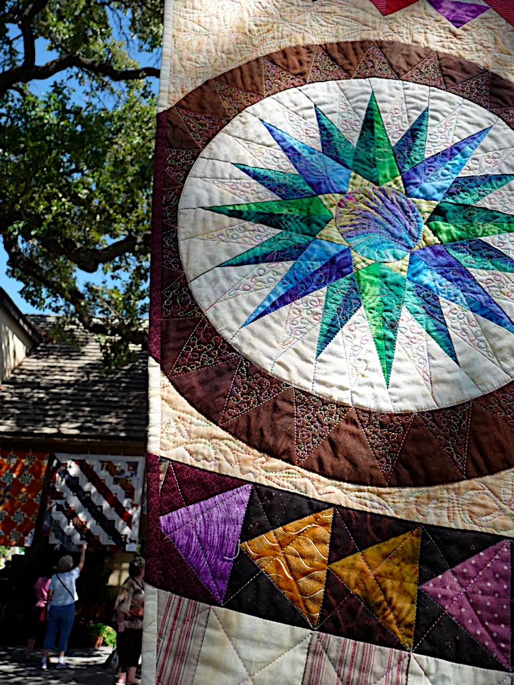 A Quilt of Heather: Quilting in the Garden