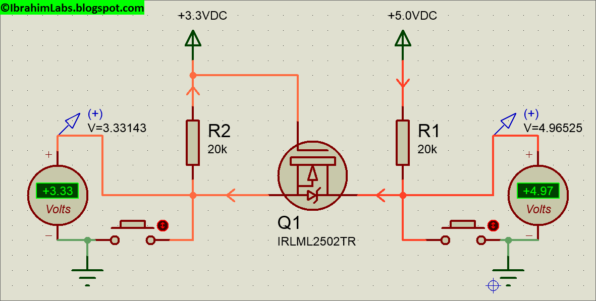 Figure 2. No button is pressed.