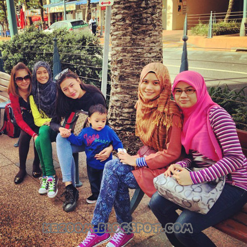 GAMBAR Erin Malik Dan Keluarga Bercuti Di Australia