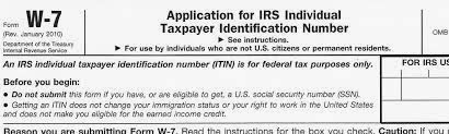 Daniel Kaye: Applying for your ITIN - US Individual Taxpayer ...