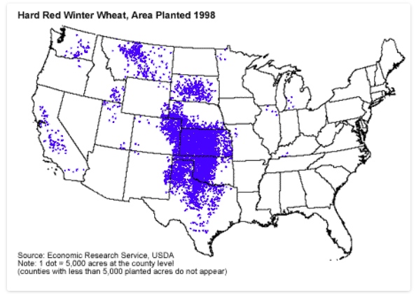 Geographic Wheat Class Areas in the U.S. | Big Picture Agriculture