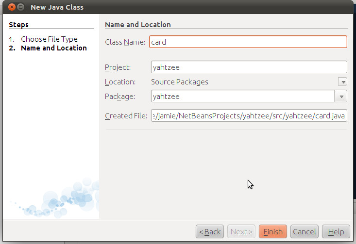 White Pumpkin Creating A New Class In NetBeans White Pumpkin Creating A New Class In NetBeans