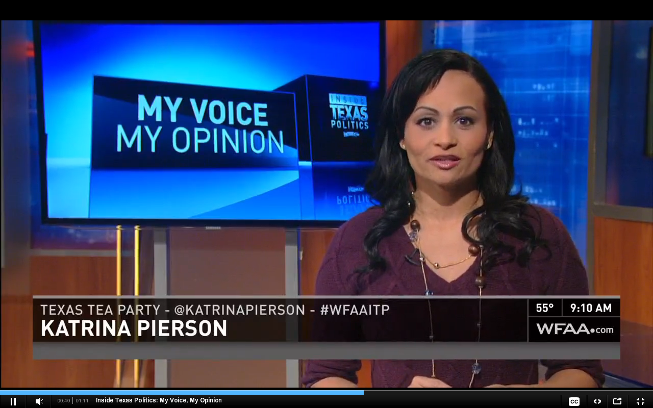 Cahnman's Musings: Katrina Pierson leads Jedi Counterattack