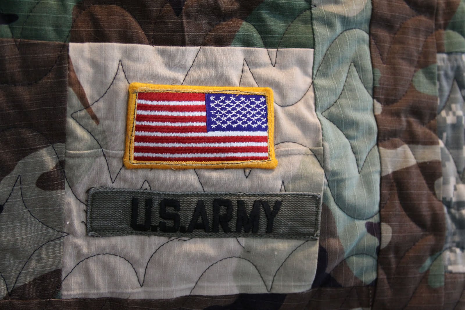 Mamaka Mills Recycled and Custom Memory Quilts: Military Memory Quilt ...