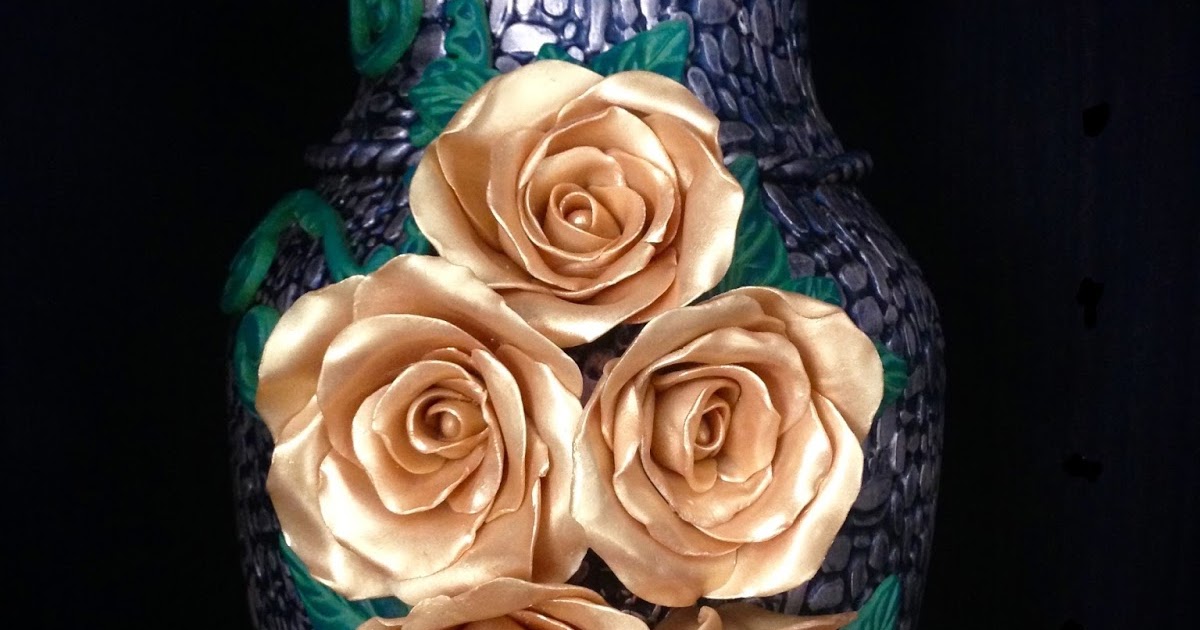 Luna Blue Creations: Polymer Clay Vases