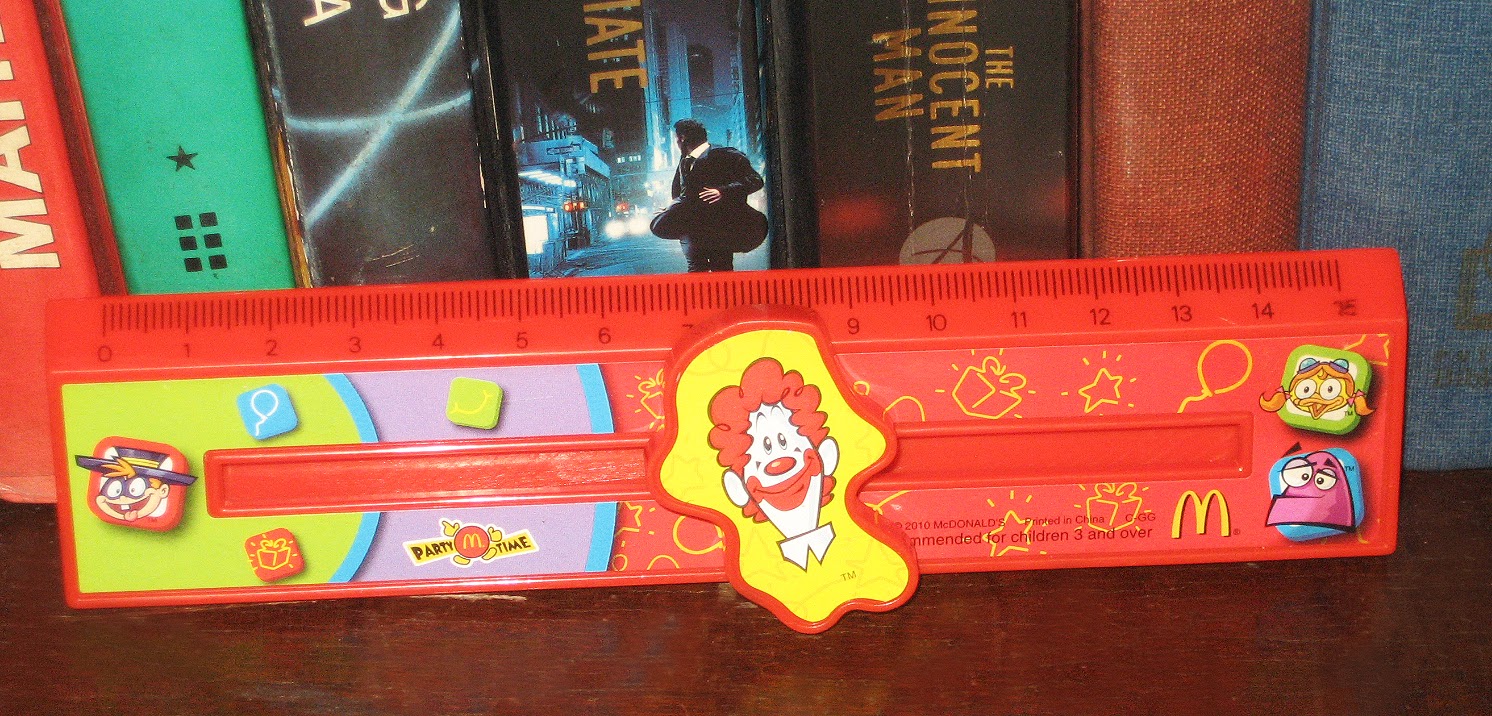 Percy's Fast Food Toy Stories : Ruler McD