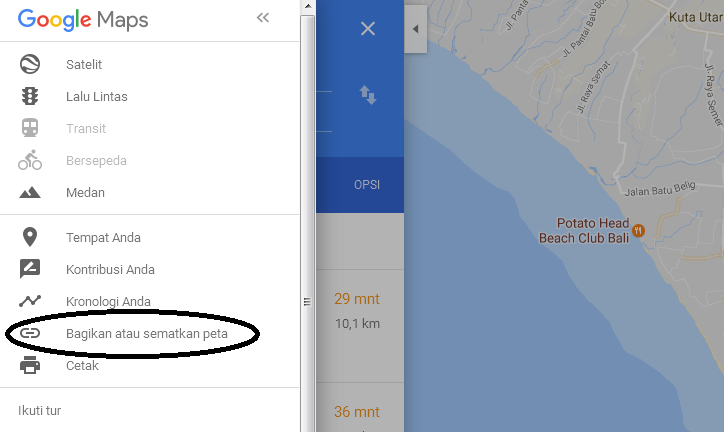 Cara Memasang Peta Google Maps di Postingan Website atau Blog - Cakwajir