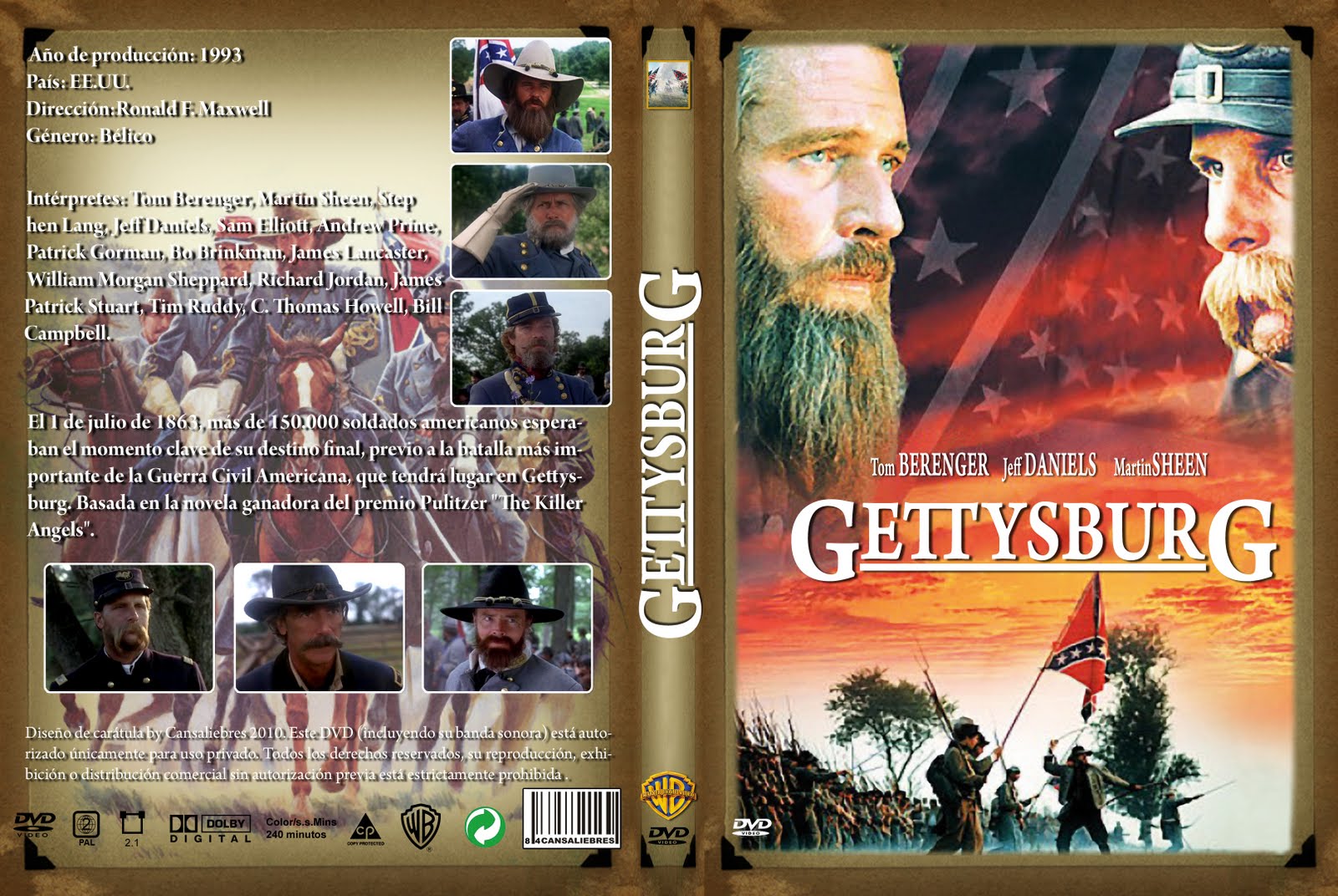 PM Grabaciones: Gettysburg (2DVD)