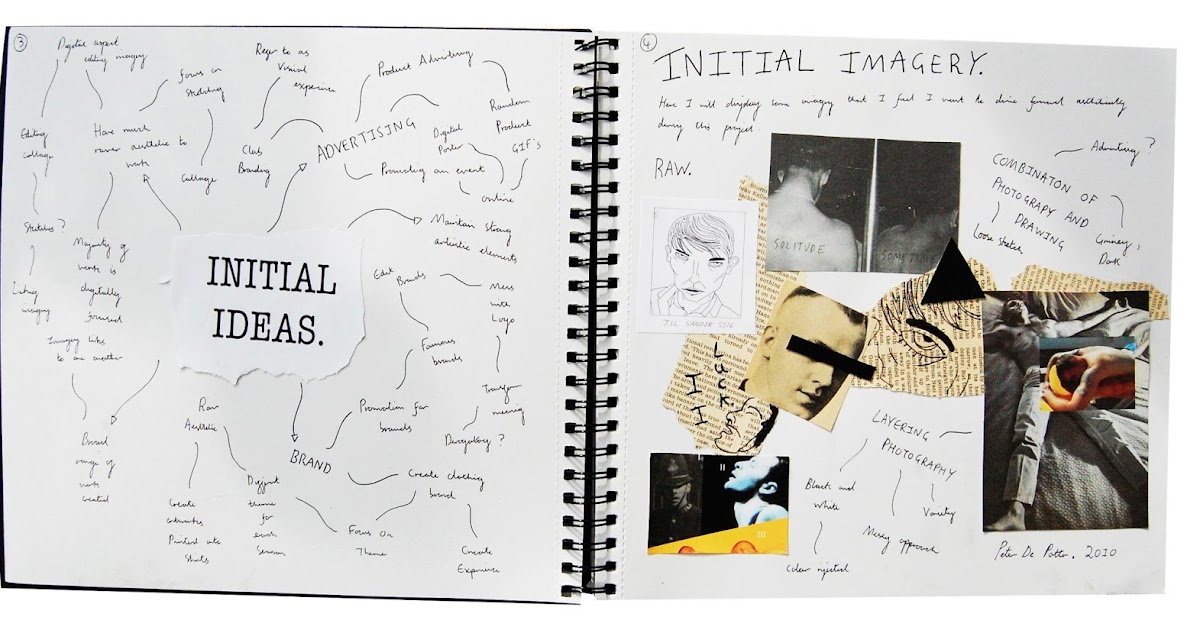 Joe Wyness Digital Portfolio: Sketchbook Initial Ideas