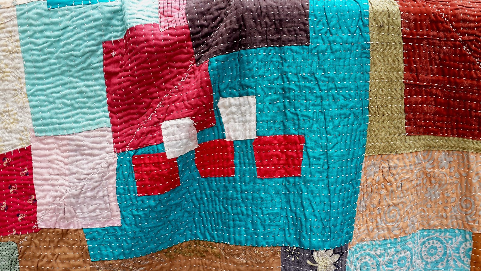 Million Little Stitches: Folk textiles - Kaudi - a hand stitched ...