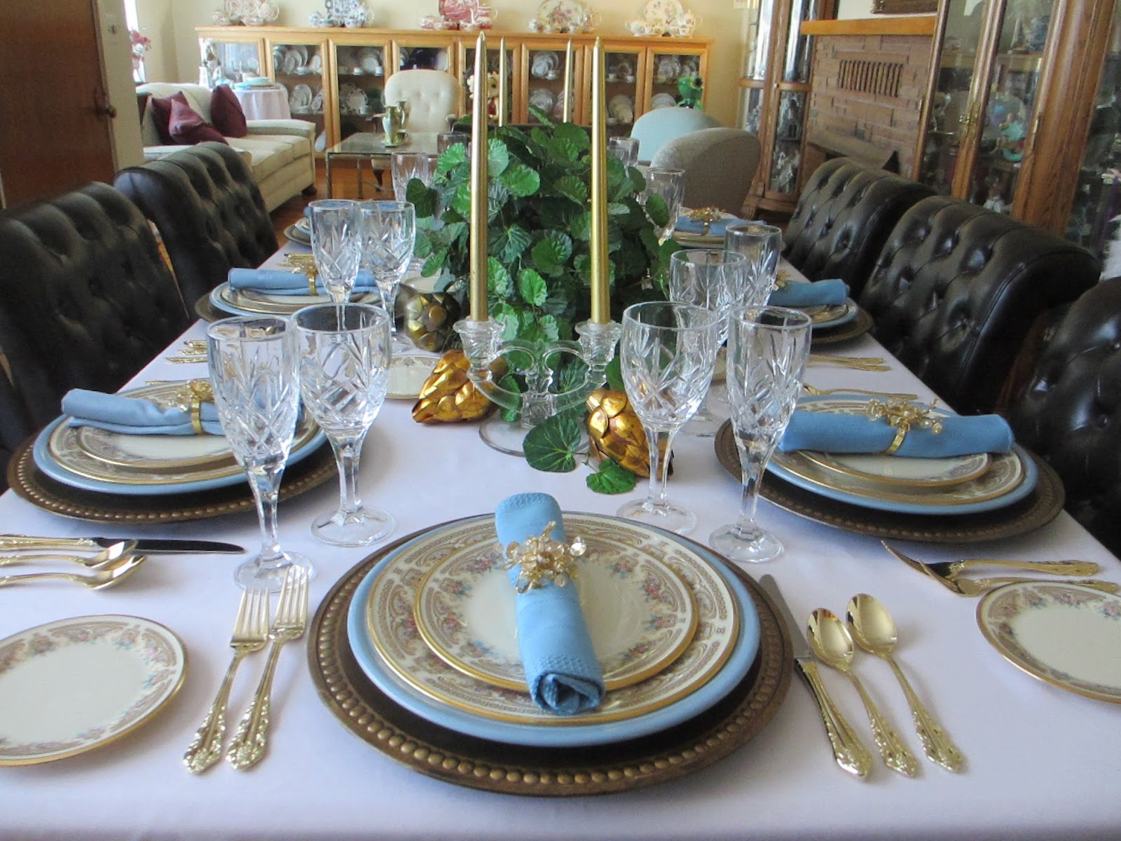 The Welcomed Guest: Lenox Versailles Tablescape