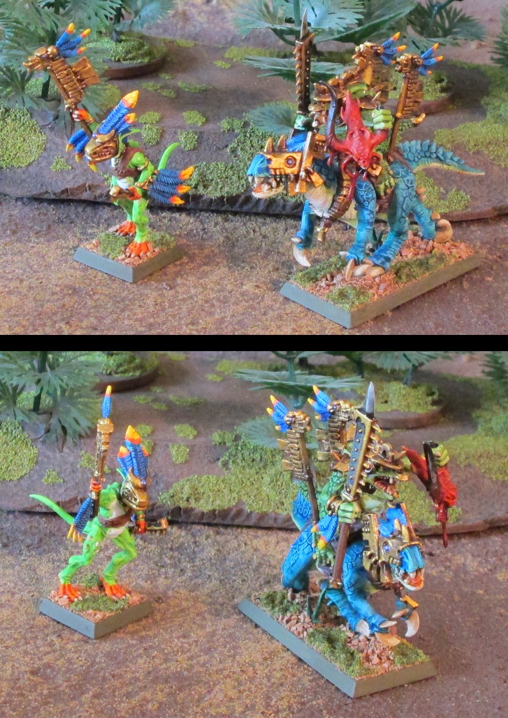 Glenn's GW Minis & Sabers: Lizardmen part 1