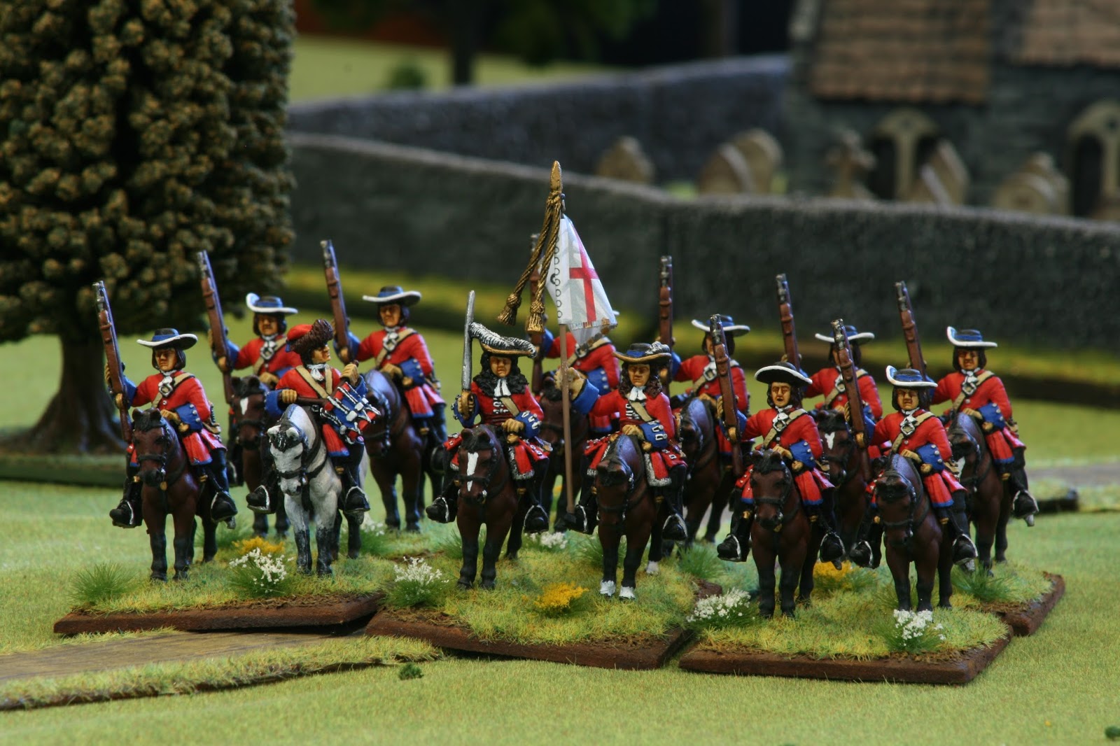 Dispatches from the Mess: Jacobite Dragoons - Lord Dongan's Regiment ...