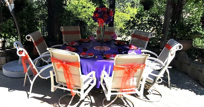 Red Hat Luncheon At Our Home | Life and Linda