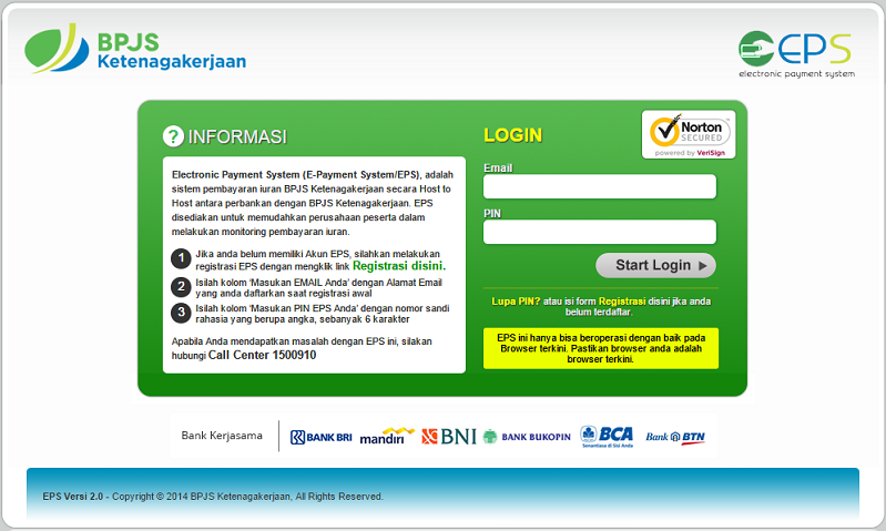 E-Payment System (EPS): Cara Mudah Membayar Iuran BPJS Ketenagakerjaan