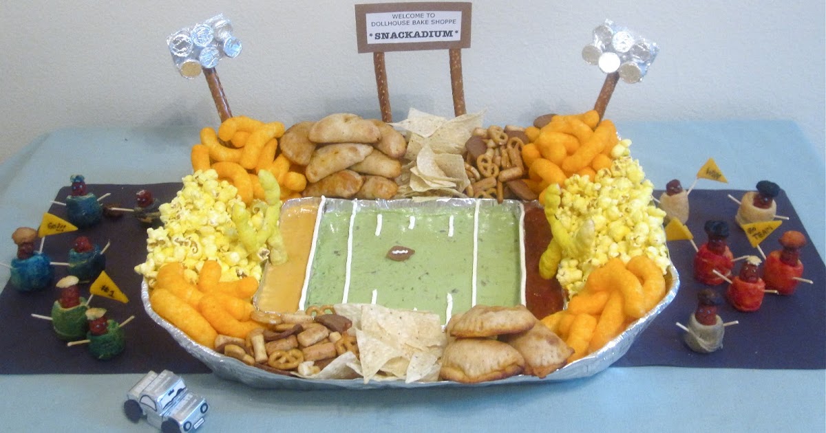Edible Football Stadium: "Snackadium"! - The Lindsay Ann