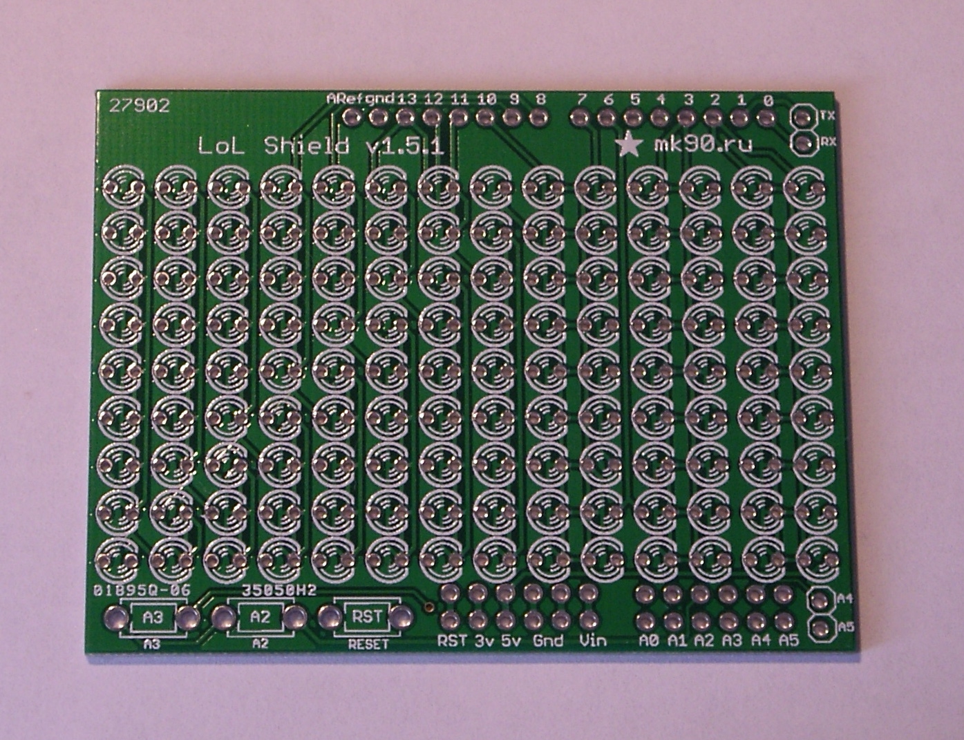 Arduino, MK-90 и другие: Новый LoL-shield