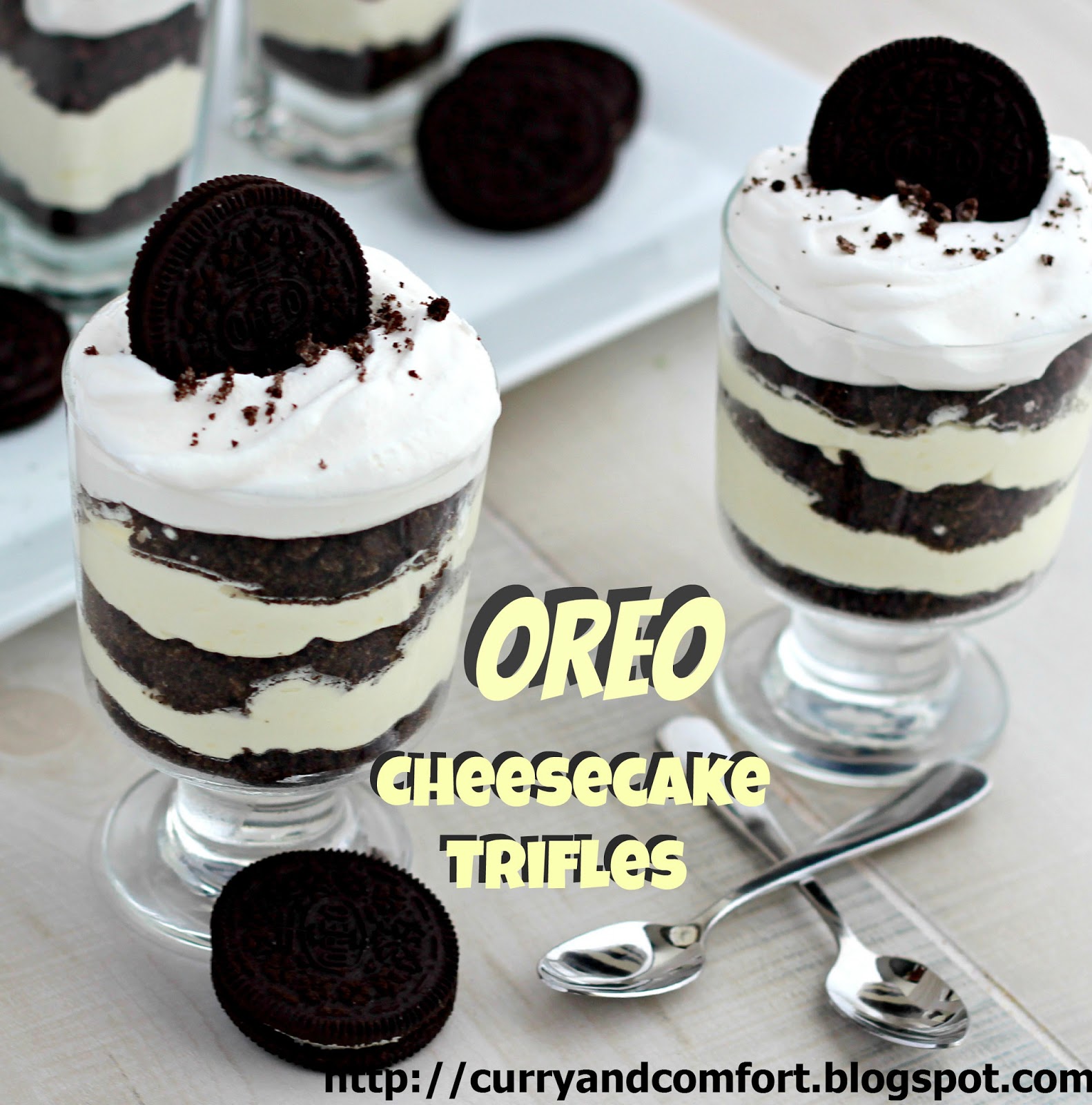 Kitchen Simmer: Oreo Cheesecake Trifles (Throwback Thursdays)