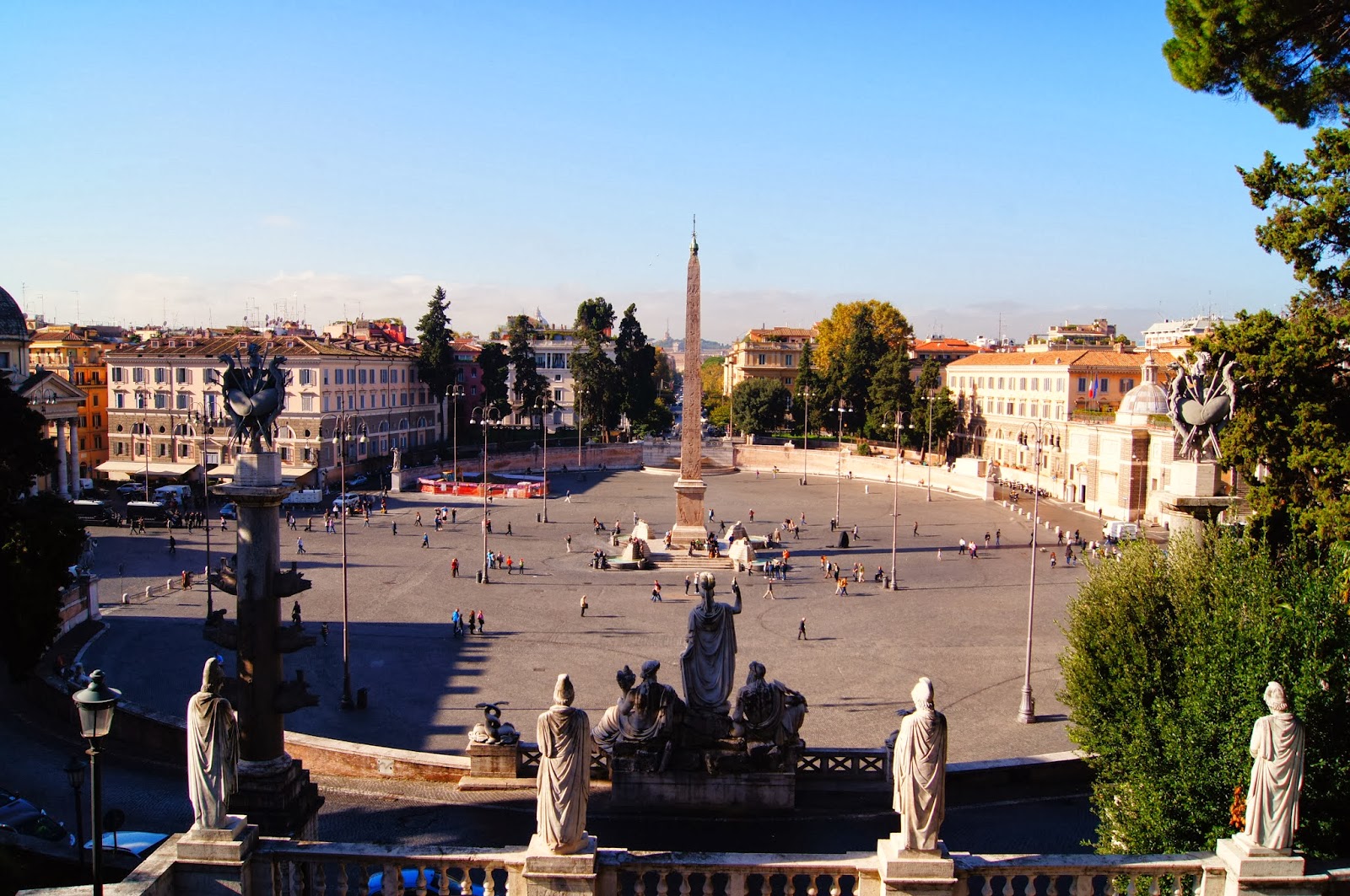 PETITS PARADIS: Piazza del Popolo (Rome, Italie)