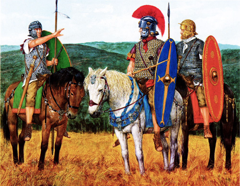 Soldati Romani del Tardo Impero: L'aspetto dei cavalieri di una Ala ...