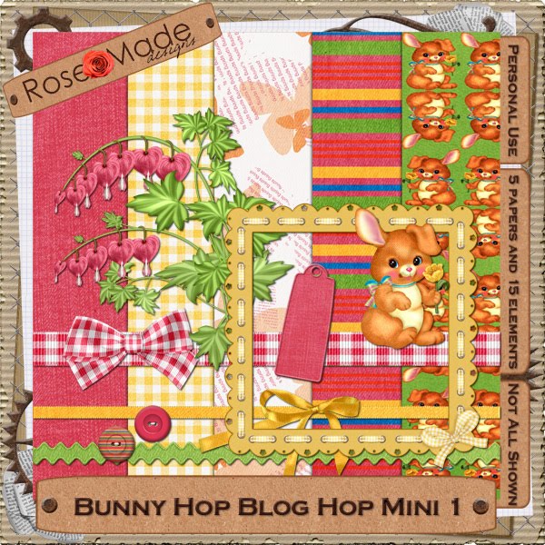 RoseMade Designs: Divine Digital Bunny Hop Blog Hop Freebies!!!