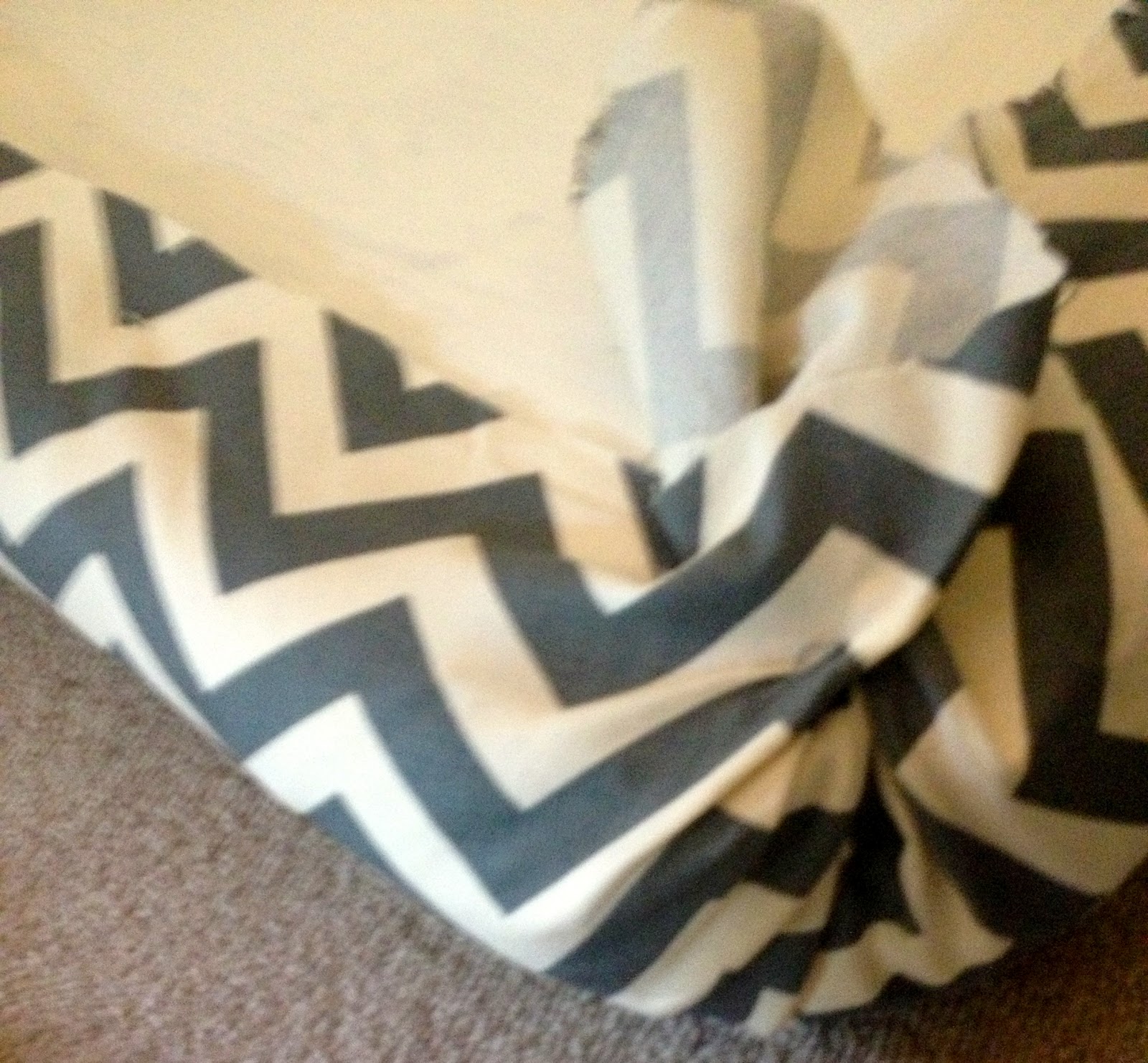 Lauren Kelly Finds: Chevron Rocking Chair Revised