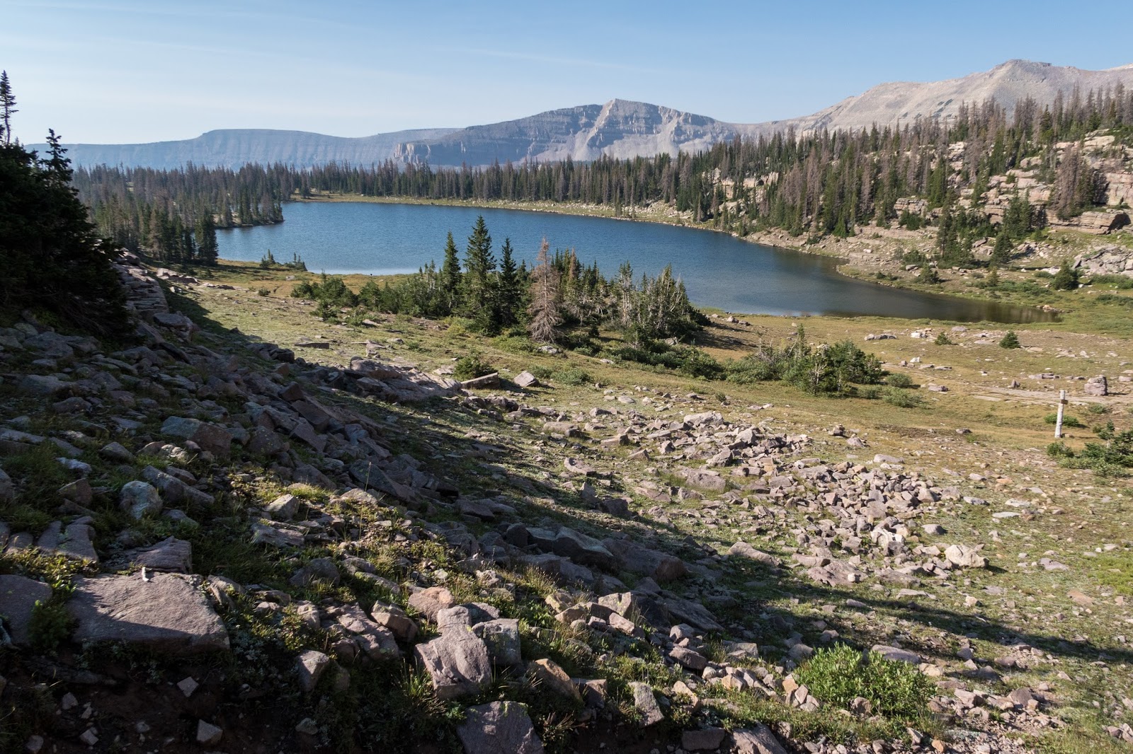 Eric's Hikes: Uinta Highline Trail Day 8: Triangle Lake to Brooks Lake