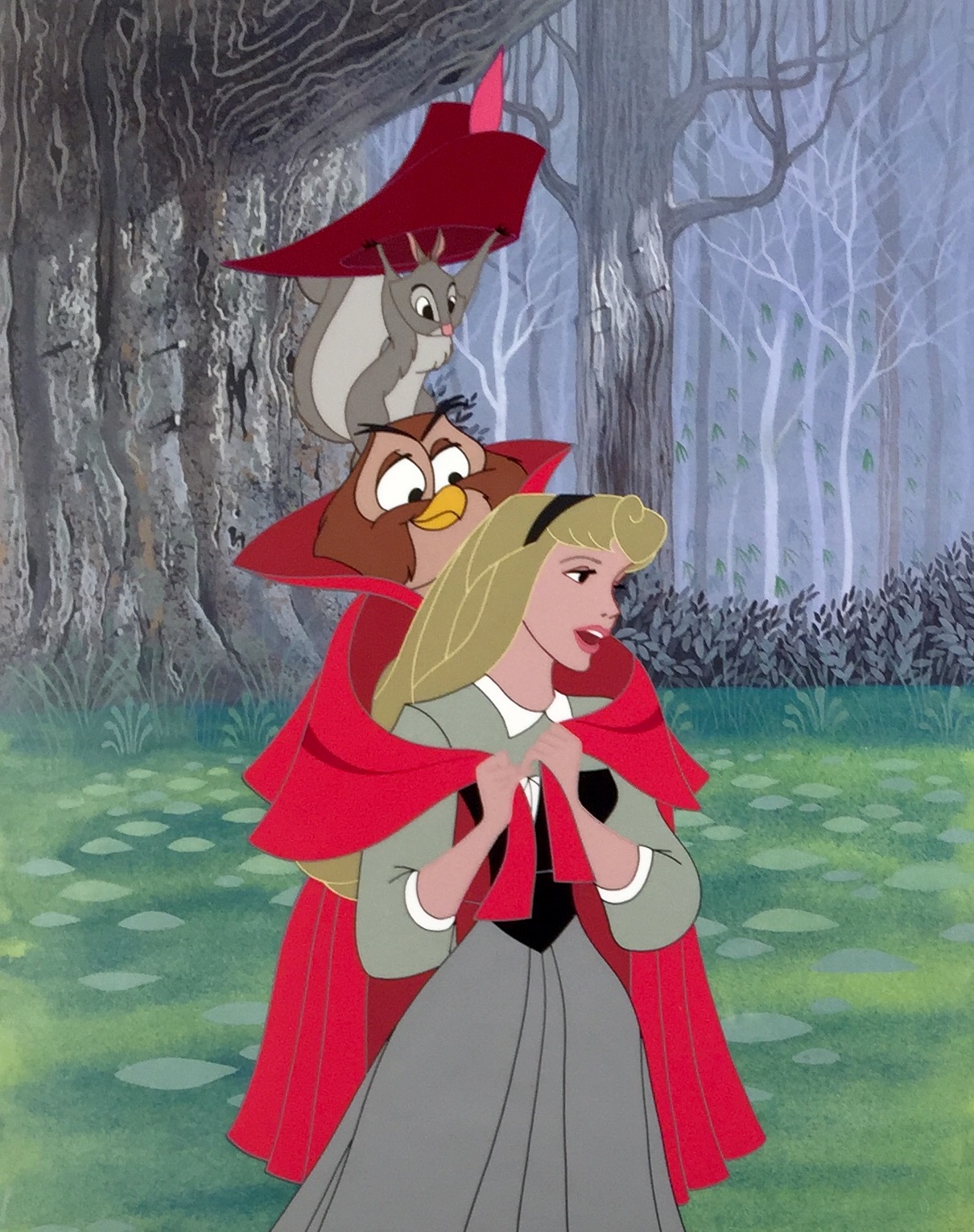 Animation Collection: Original Production Animation Cel of Briar Rose ...