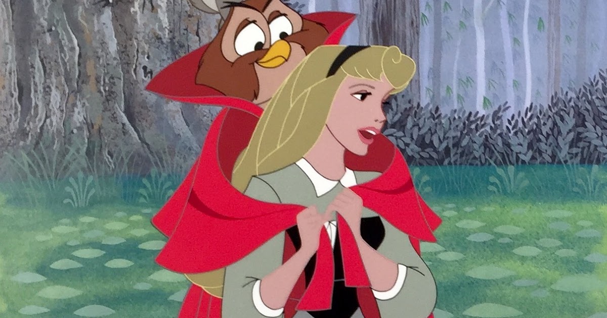 Sleeping Beauty Dancing With Owl