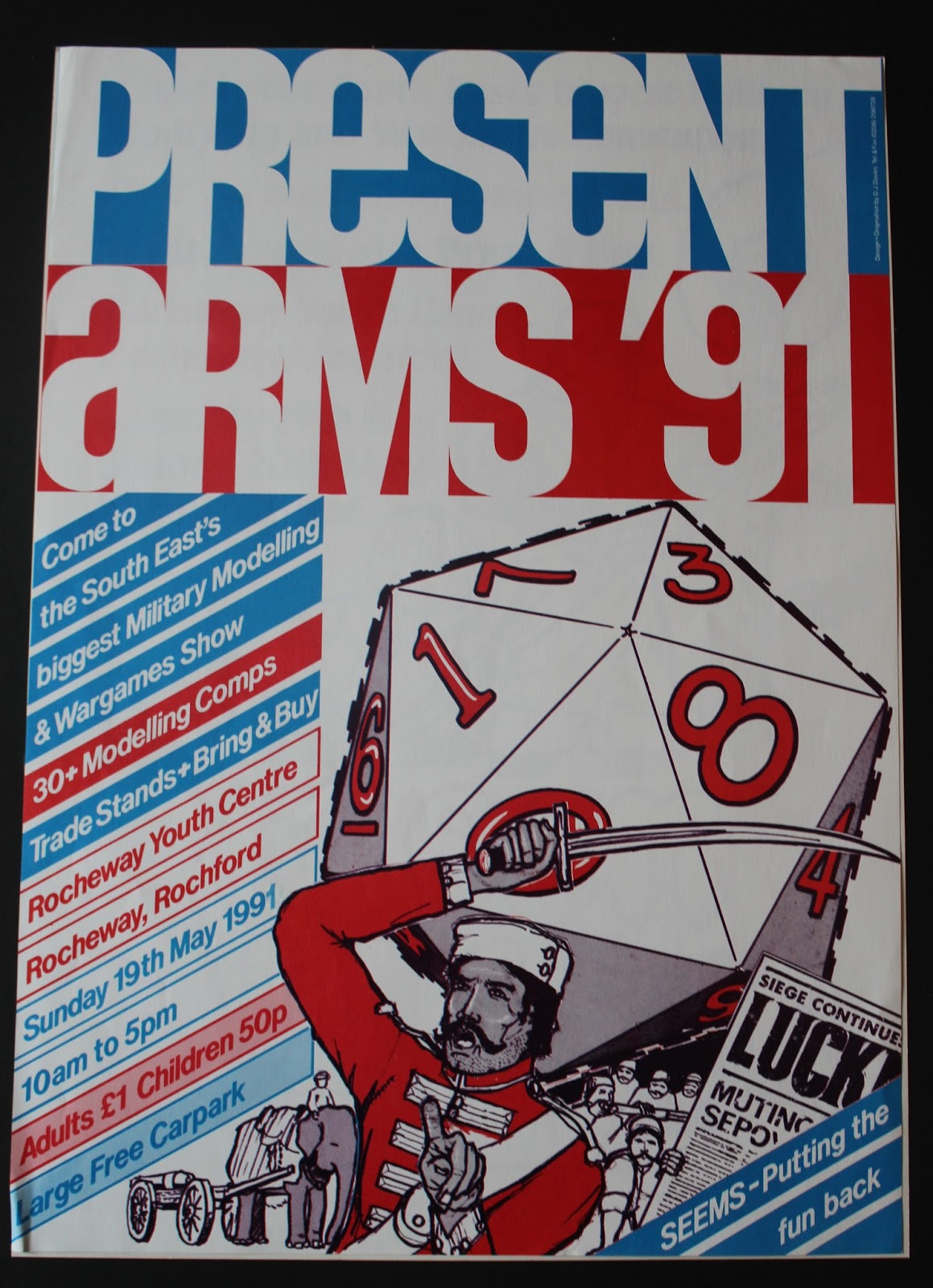 SEEMS Wargames Club: SEEMS a history - Present arms posters