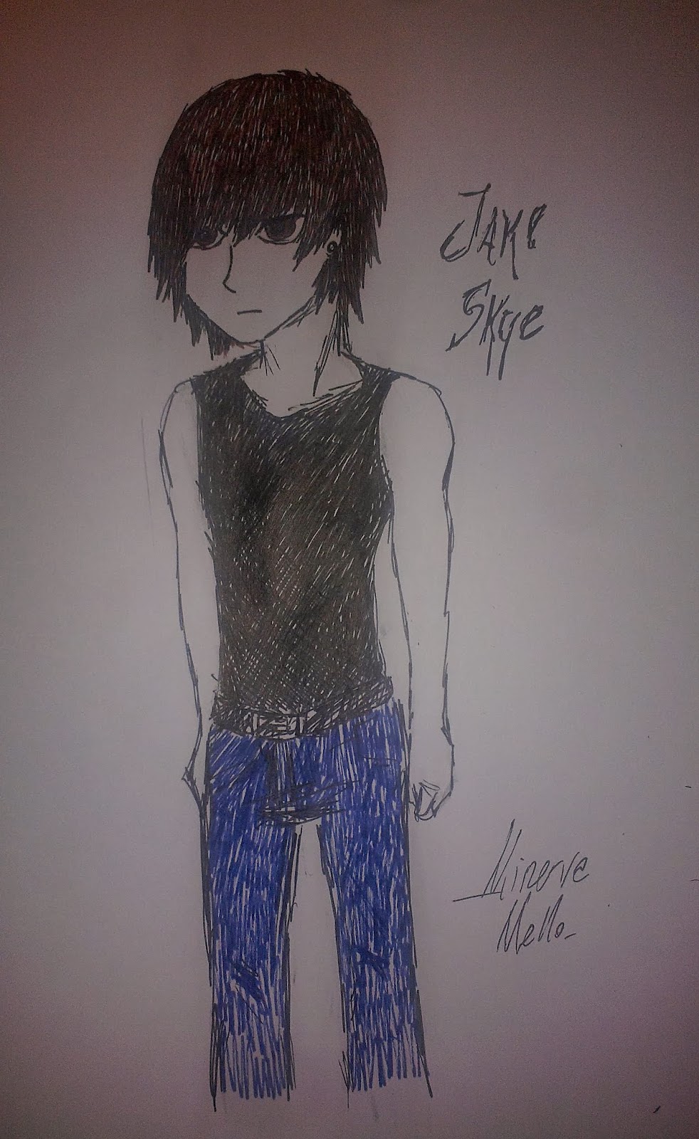 †Macabre Note†: Jake Skye dibujo