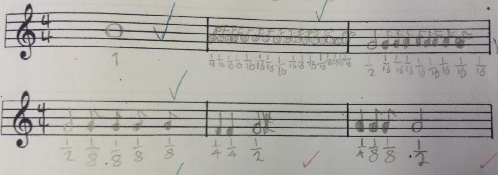 Primary Ideas: Musical Notation and Fractions