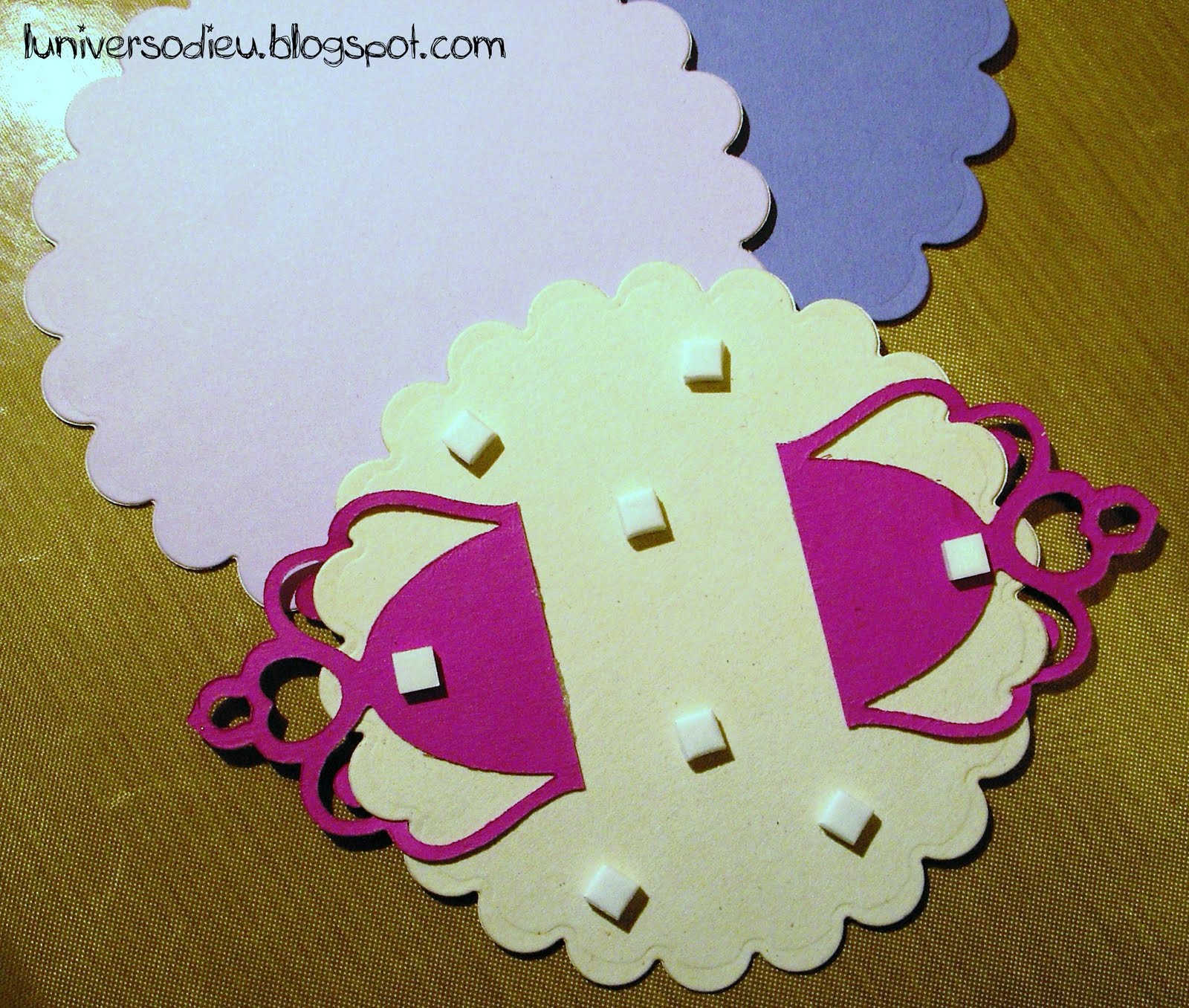 L'universo di Eu: Tutorial easel card.